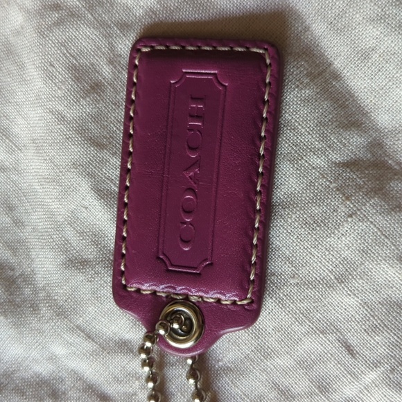Coach | Bags | Coach Purple Hang Tag | Poshmark